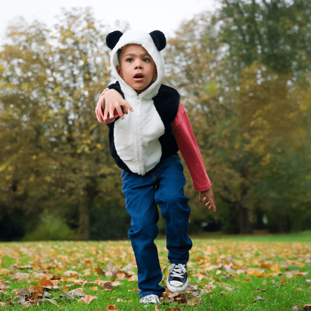 Panda Costume Top for Kids- Pretend to Bee