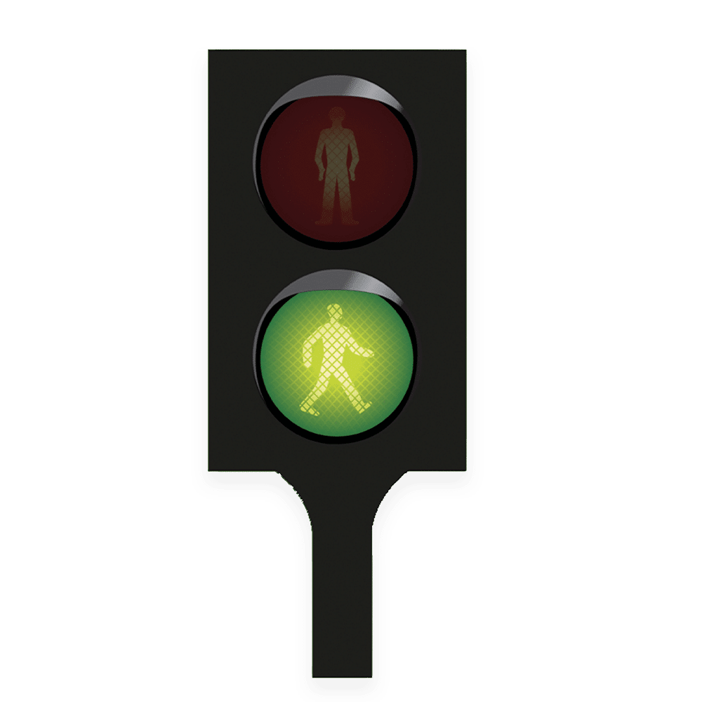 Pedestrian Crossing Light Sign - Pretend to Bee